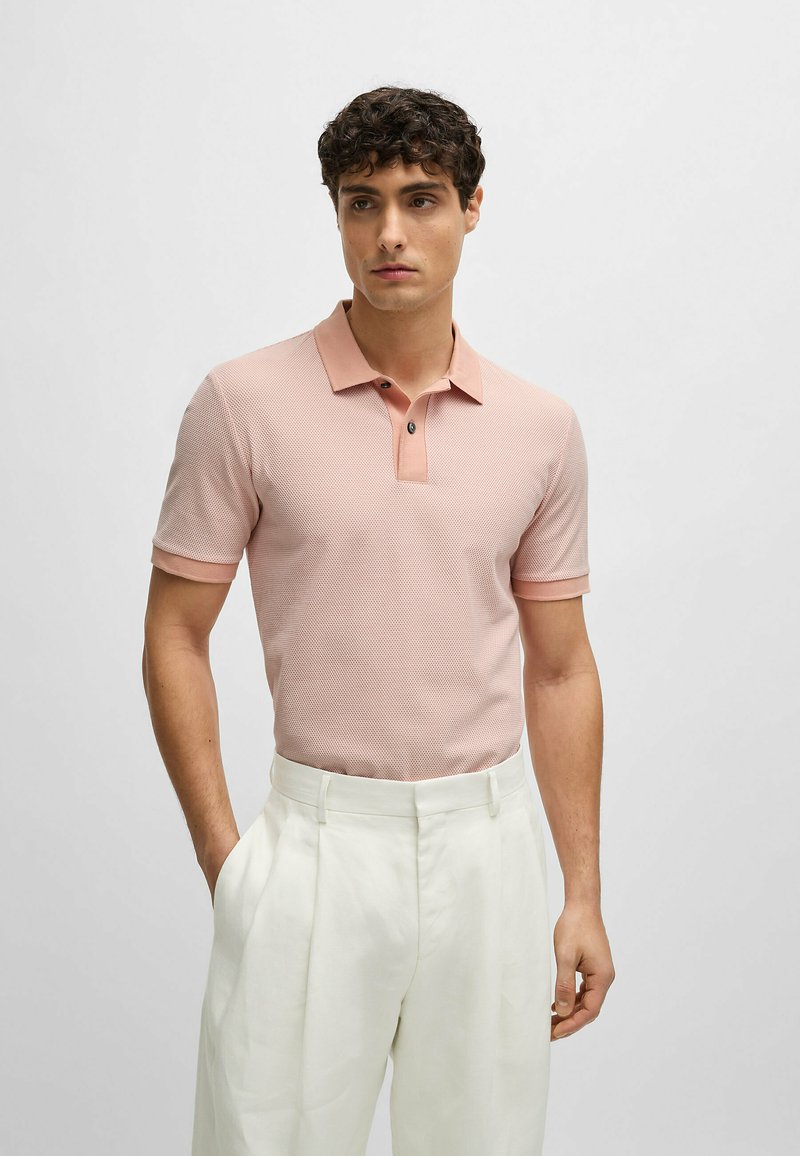 BOSS PHILLIPSON - Polo shirt - open pink nine/pink - Zalando