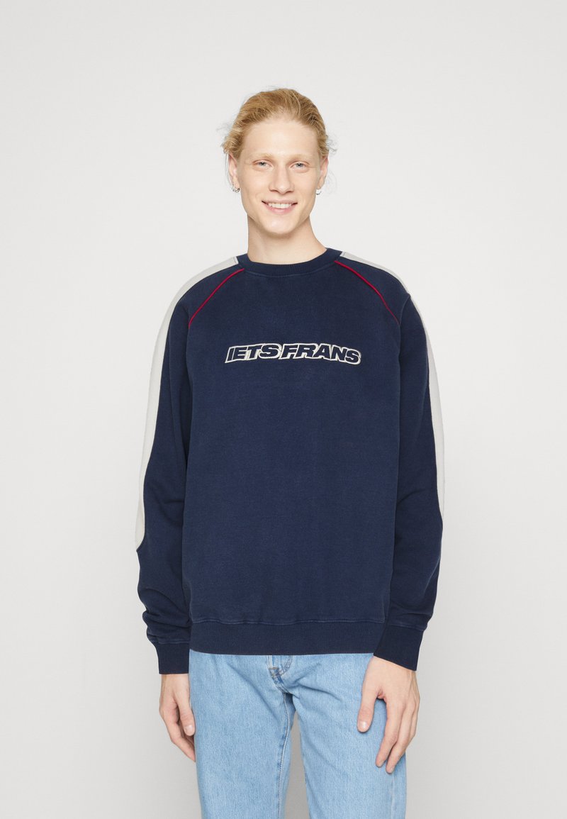 iets frans... PANEL UNISEX - Sweater - navy/donkerblauw - Zalando.nl