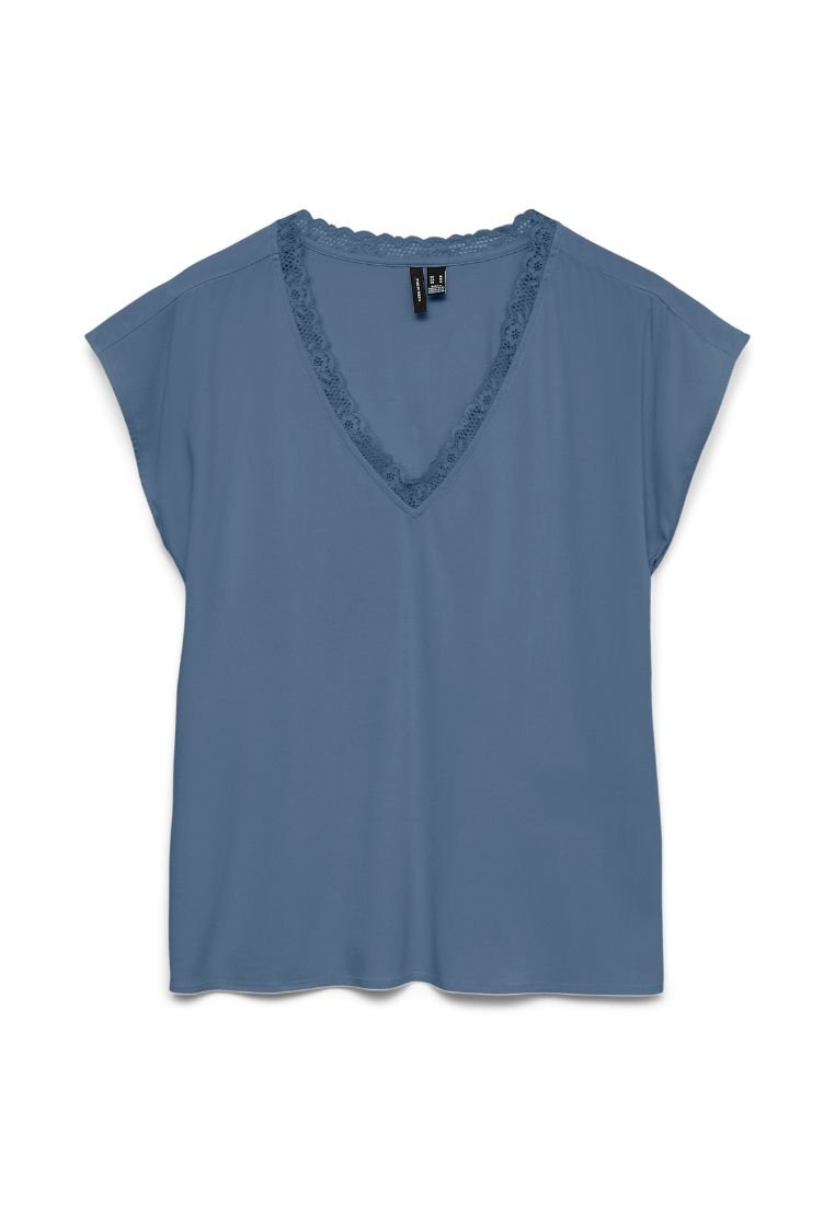 Vero Moda VMBELLA - Printtipaita - china blue/sininen - Zalando.fi
