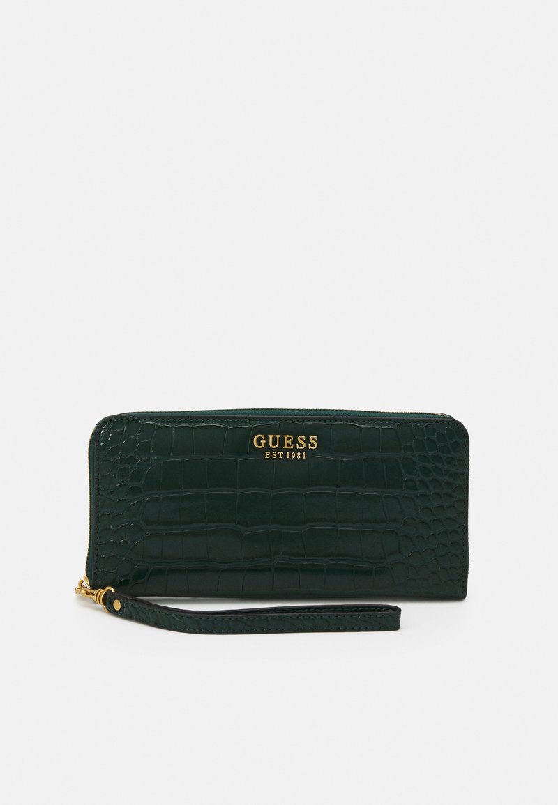 Guess LAUREL LARGE ZIP AROUND - Wallet - forest/green - Zalando.co.uk