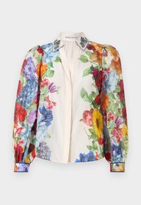 Alice + Olivia ROANNE BLOUSE - Button-down blouse - off white/off-white - Zalando.co.uk