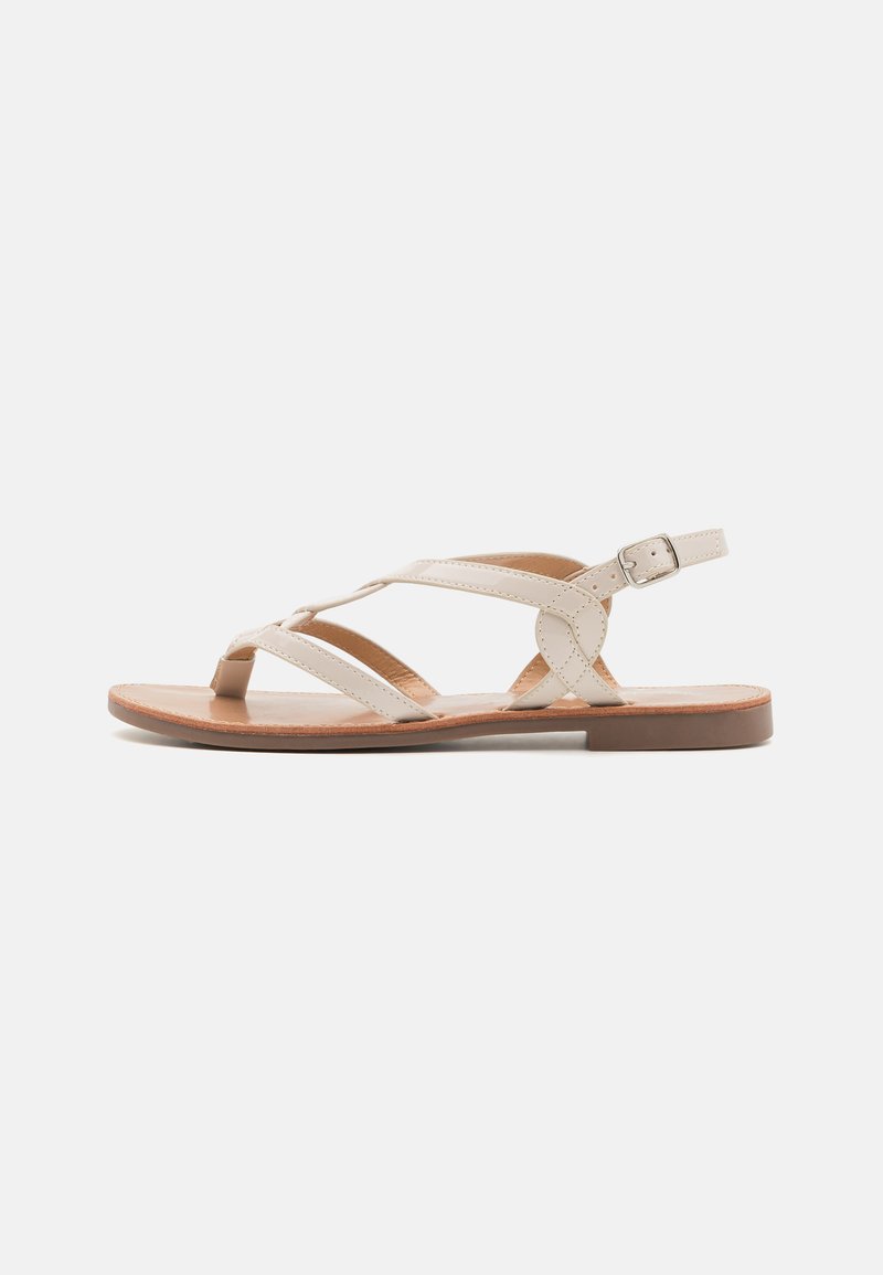 Anna Field T-bar sandals - beige - Zalando.co.uk