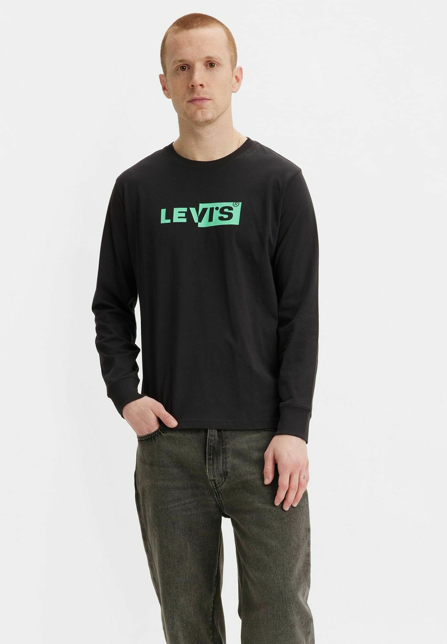 Levi's long sleeve graphic tee store