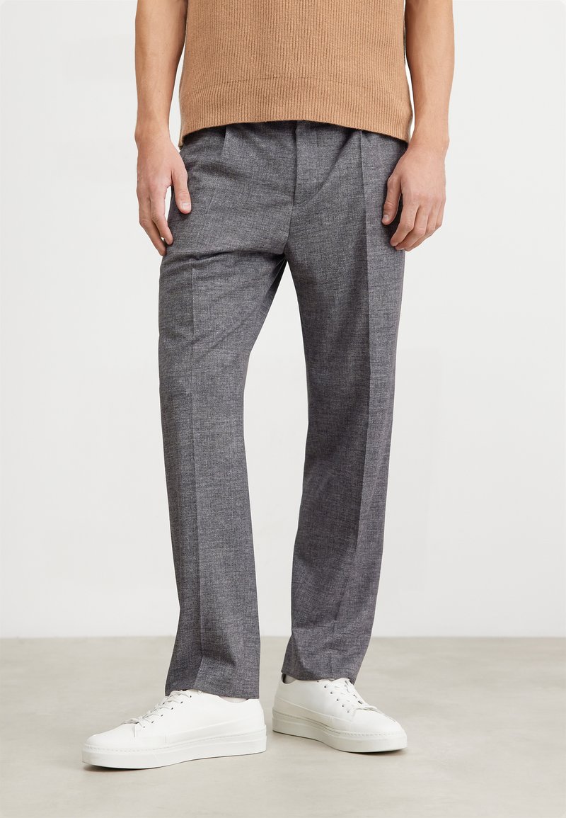 HUGO TEAGAN - Stoffhose - medium grey/grau - Zalando.ch