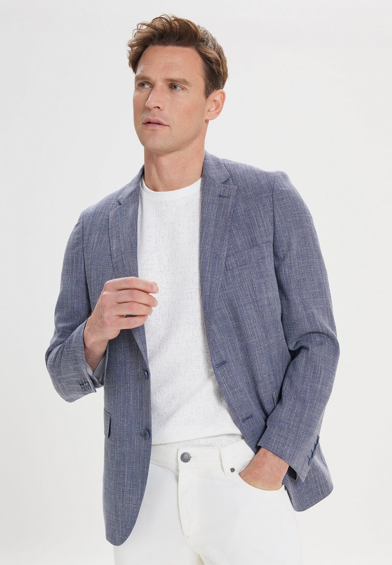 AC&CO / ALTINYILDIZ CLASSICS REGULAR FIT - Blazer - navy blue/bleu ...