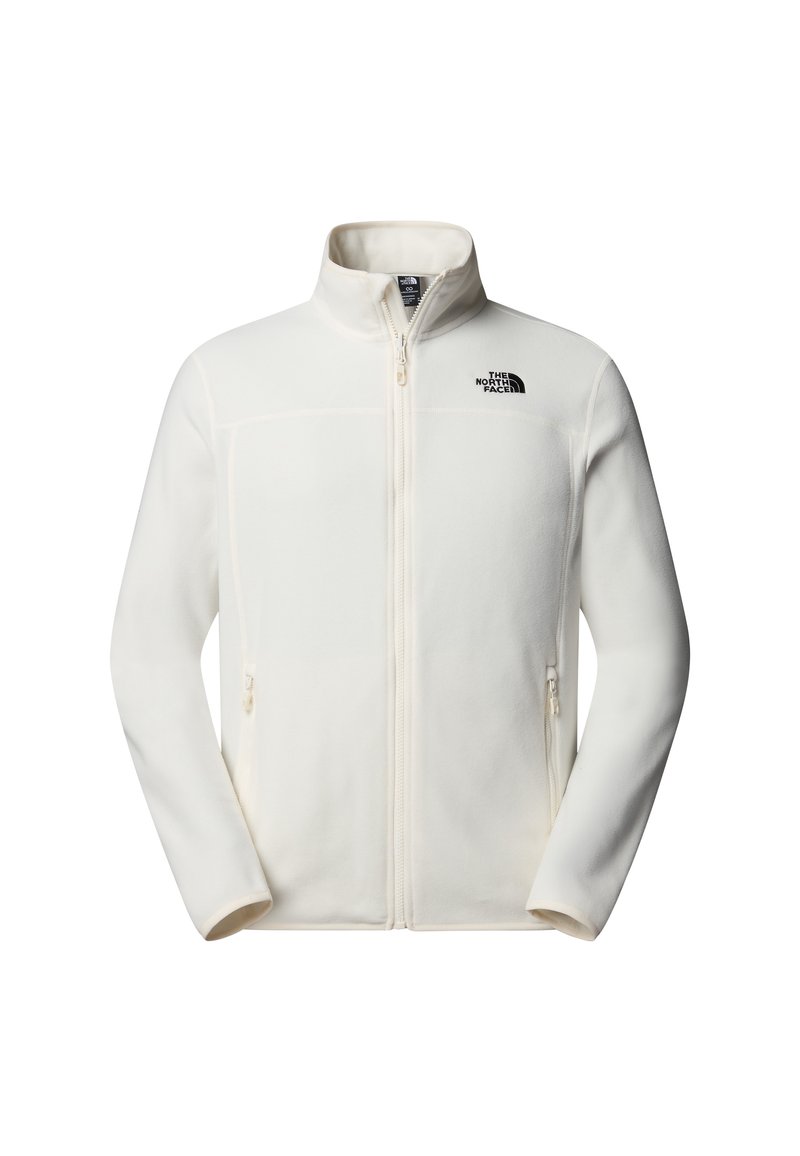 The North Face GLACIER FULL ZIP - Fleecejacka - white dune/vit - Zalando.se