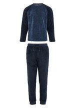 Threadbare THB LW CUBE - Nachtwäsche Set - denim blue navy/blau ...
