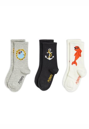 Mini Rodini BASIC LEOPARD 2 PACK UNISEX - Strømper - multi/flerfarvet - Zalando.dk