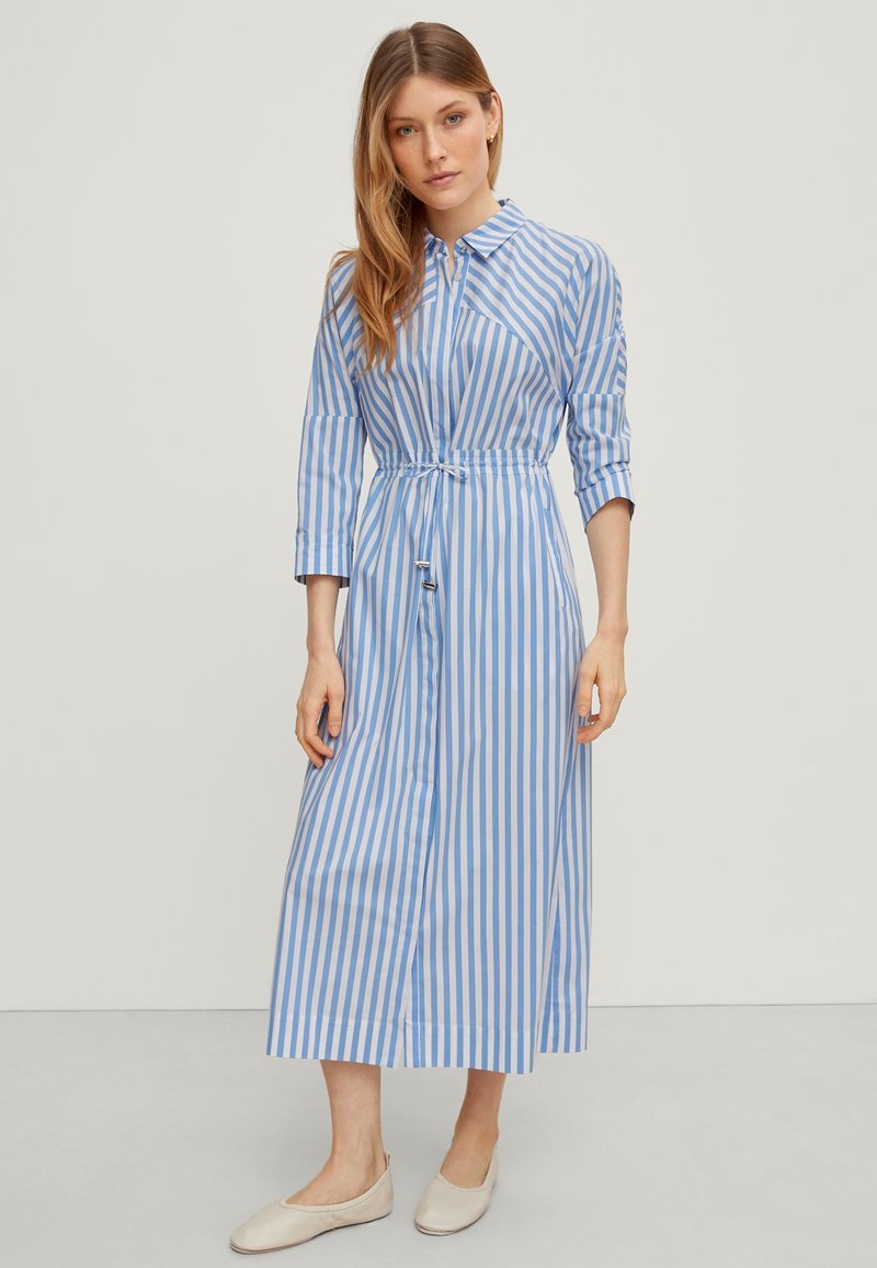 comma STREIFEN - Shirt dress - white stripes/white - Zalando.de