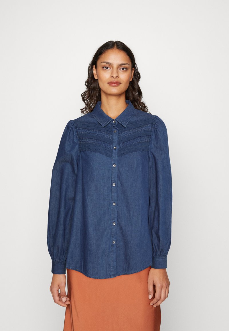 Marks & Spencer Camicia - blue denim/blu denim - Zalando.it
