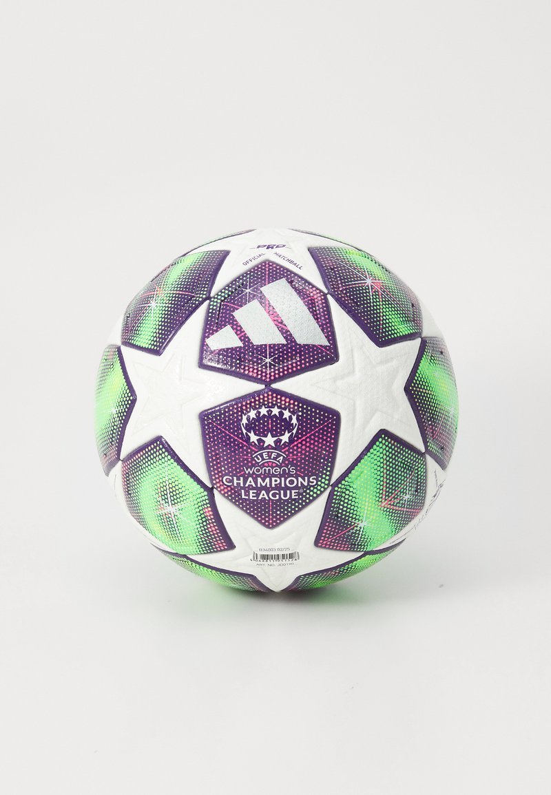 adidas Performance WUCL PRO - Football - white/pink/solar yellow/white ...