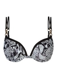 Marc & André BRAVE SPIRIT - Top de bikini - black white bk wt/antracita ...