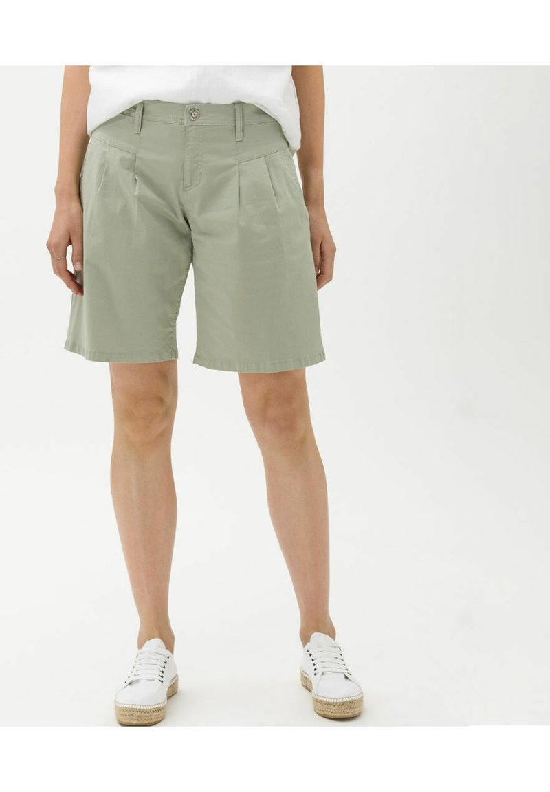 BRAX STYLE MERRIT B - Shorts - frozen green/hellgrün - Zalando.at