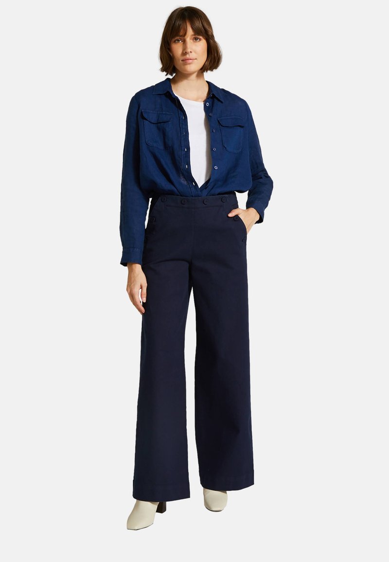 Monoprix Pantalon classique - marine/bleu marine - ZALANDO.FR