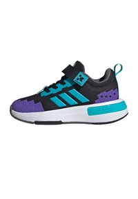 adidas Sportswear Chaussures premiers pas - core black lucid cyan cloud white/noir - ZALANDO.FR