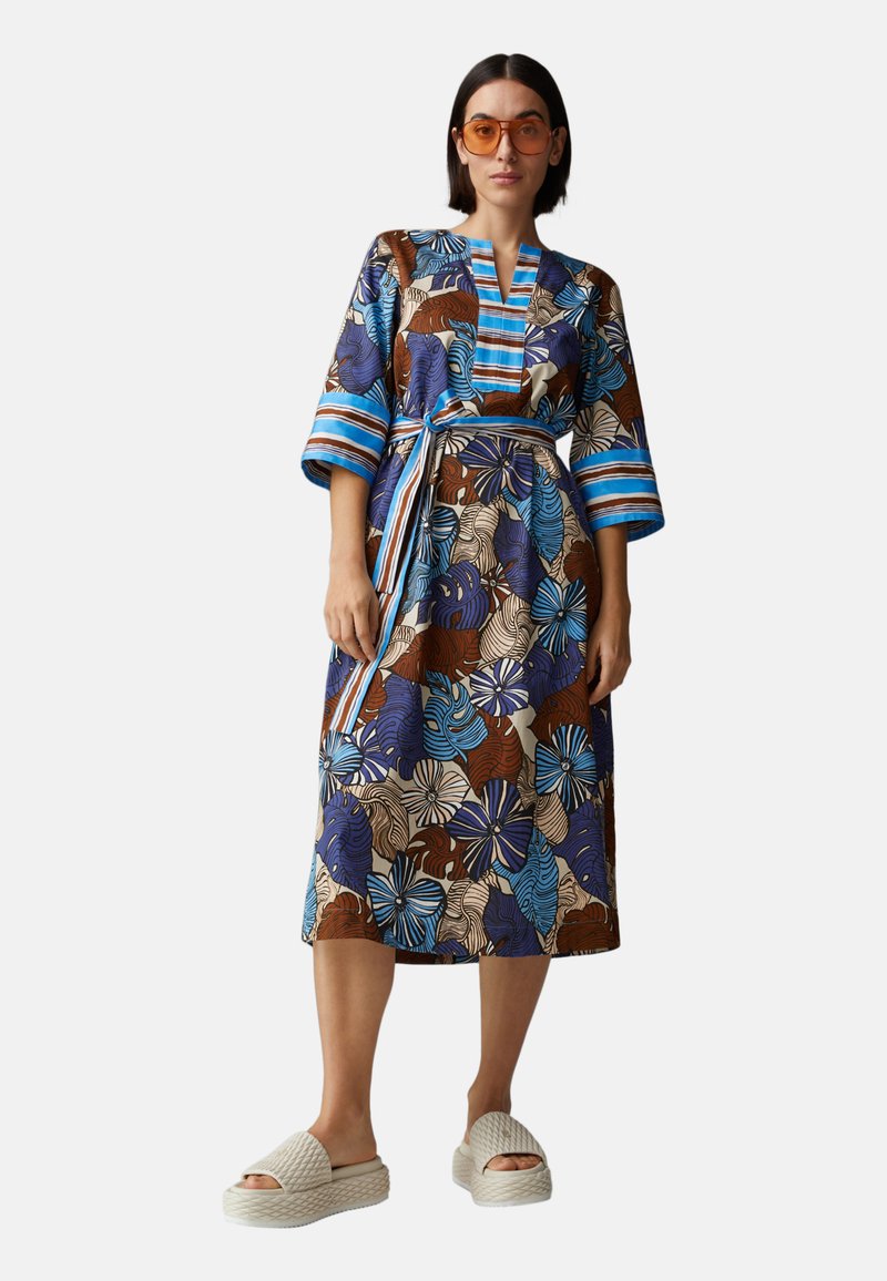 Bogner DEBBIE - Freizeitkleid - dunkelblau hellblau braun/blau - Zalando.de