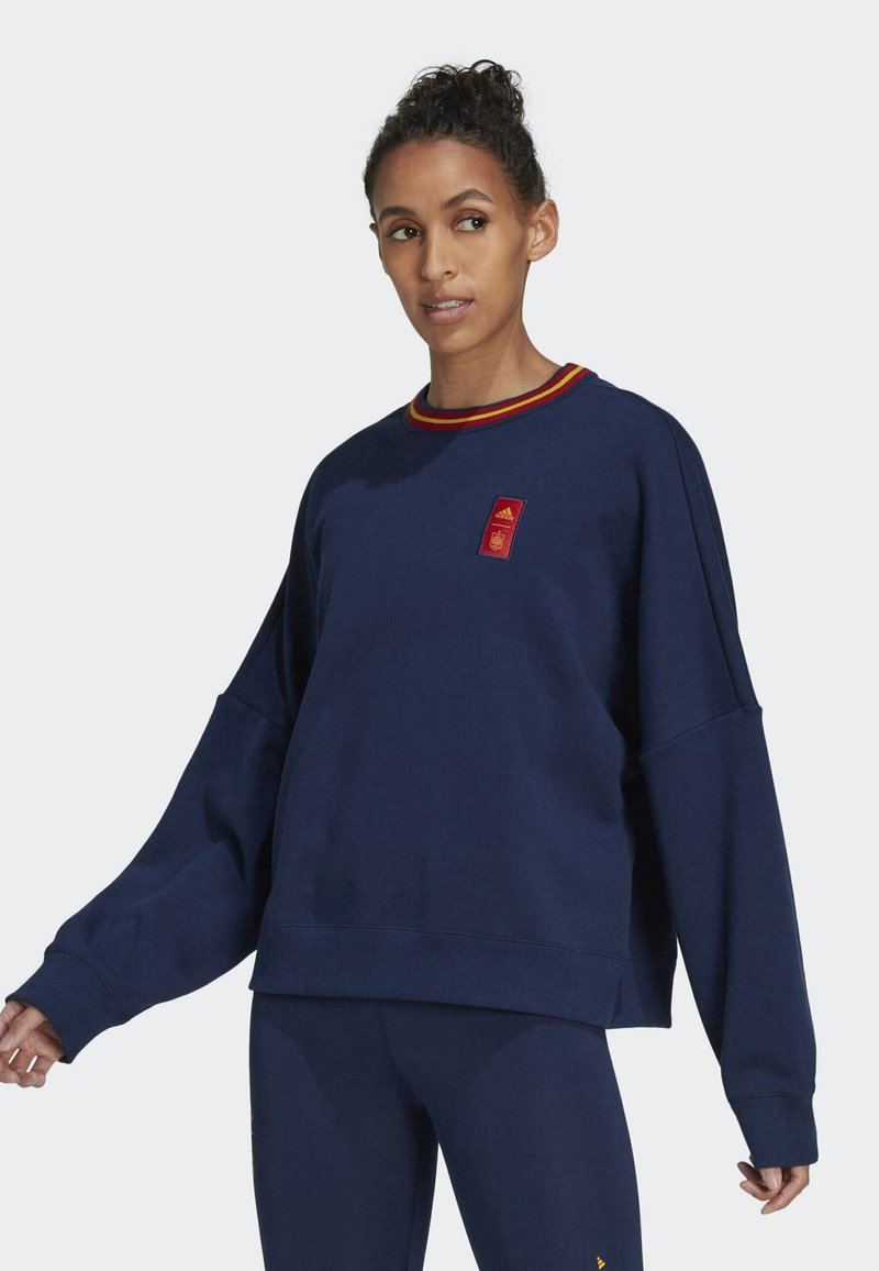 adidas Performance SPAIN CREW - Sweatshirt - blue/bleu marine - ZALANDO.FR