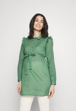 MAMALICIOUS MLMERCY 3/4 WOVEN TUNIC - Tunica - english manor/blu ...