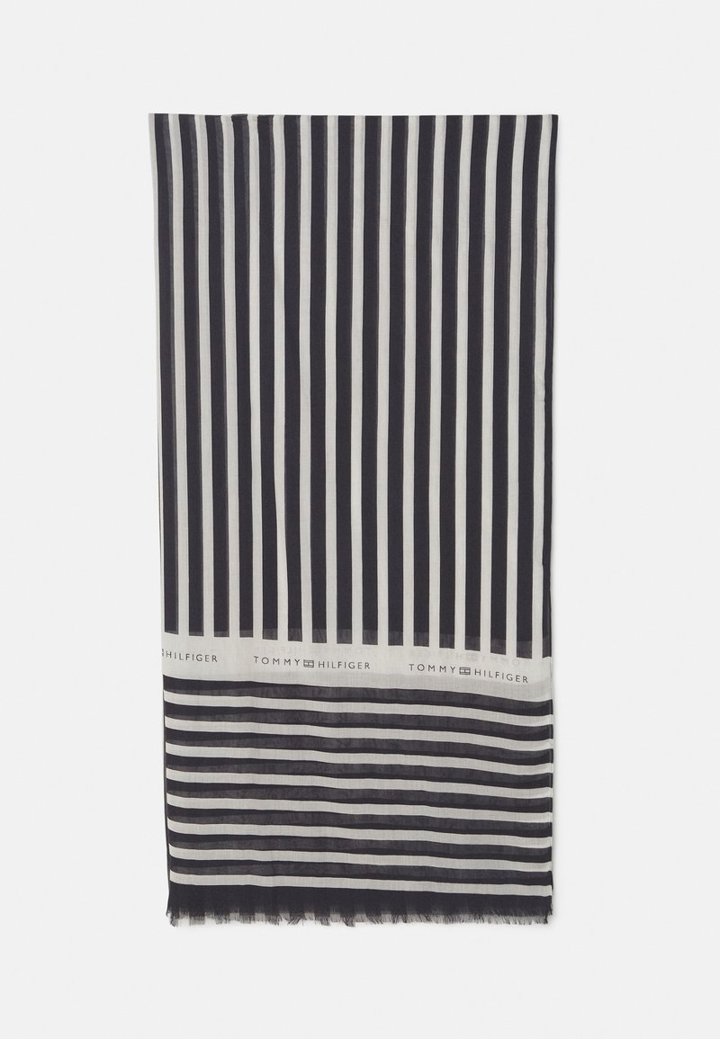 Tommy Hilfiger ESSENTIAL FLAG SCARF - Halsduk - space blue/mörkblå - Zalando.se