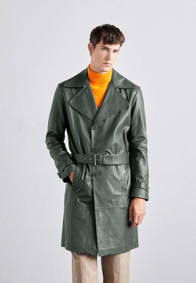 STUDIO ID CHRISTIAN - Trenchcoat - green - Zalando