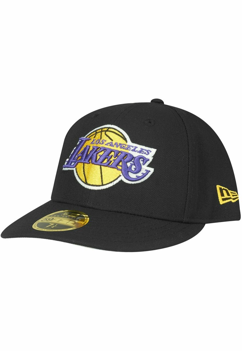 New Era 59FIFTY LOW PROFILE LOS ANGELES LAKERS - Cap - black - Zalando