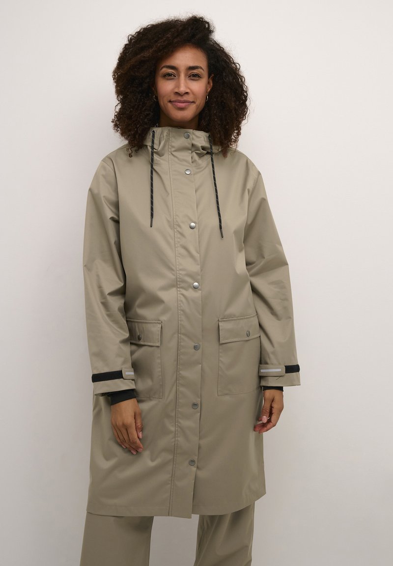 Cream CRVIVIAN - Waterproof jacket - mountain trail/beige - Zalando.ie
