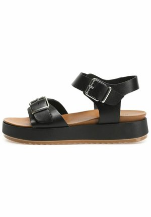 Inuovo Sandales à plateforme - black blk/noir - ZALANDO.FR