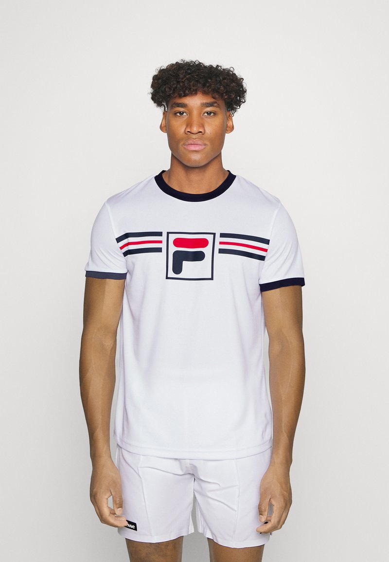 Fila OSCAR - Sport T-shirt - white/wit - Zalando.nl