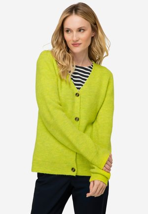 LAURASØN Cardigan - neon green/neongrøn - Zalando.dk