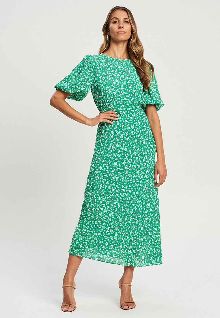 TUSSAH BETTY - Robe de jour - riley floral green/vert - ZALANDO.FR