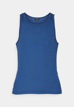Ron Dorff RIBBED TANK - Unterhemd/-shirt - deep blue/blau - Zalando.de