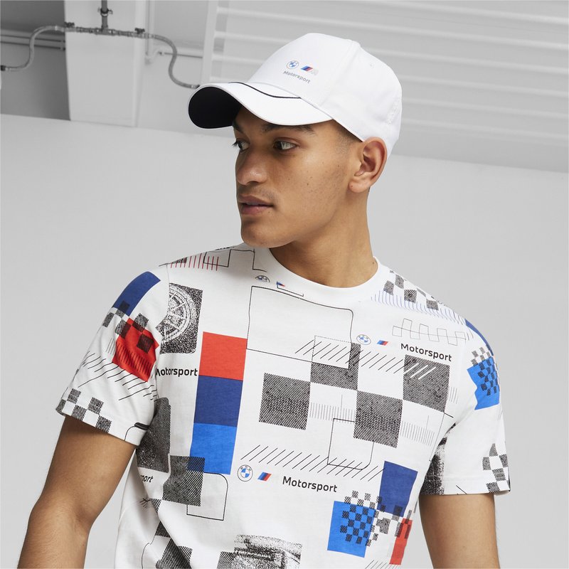Puma BMW MMS BB CAP - Cap - puma white/white - Zalando.co.uk