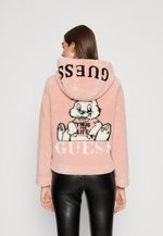 Guess Winterjas - smooth pink/donkerroze - Zalando.nl