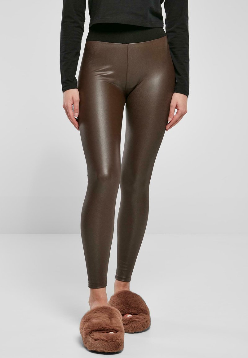 Urban Classics Leggings Brown Brun