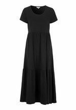 Cellbes of Sweden WITH FRILL - Jersey dress - black - Zalando