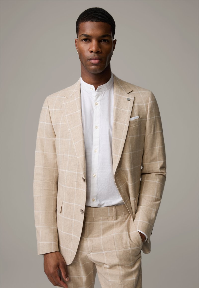 Strellson Suit jacket - beige - Zalando.de