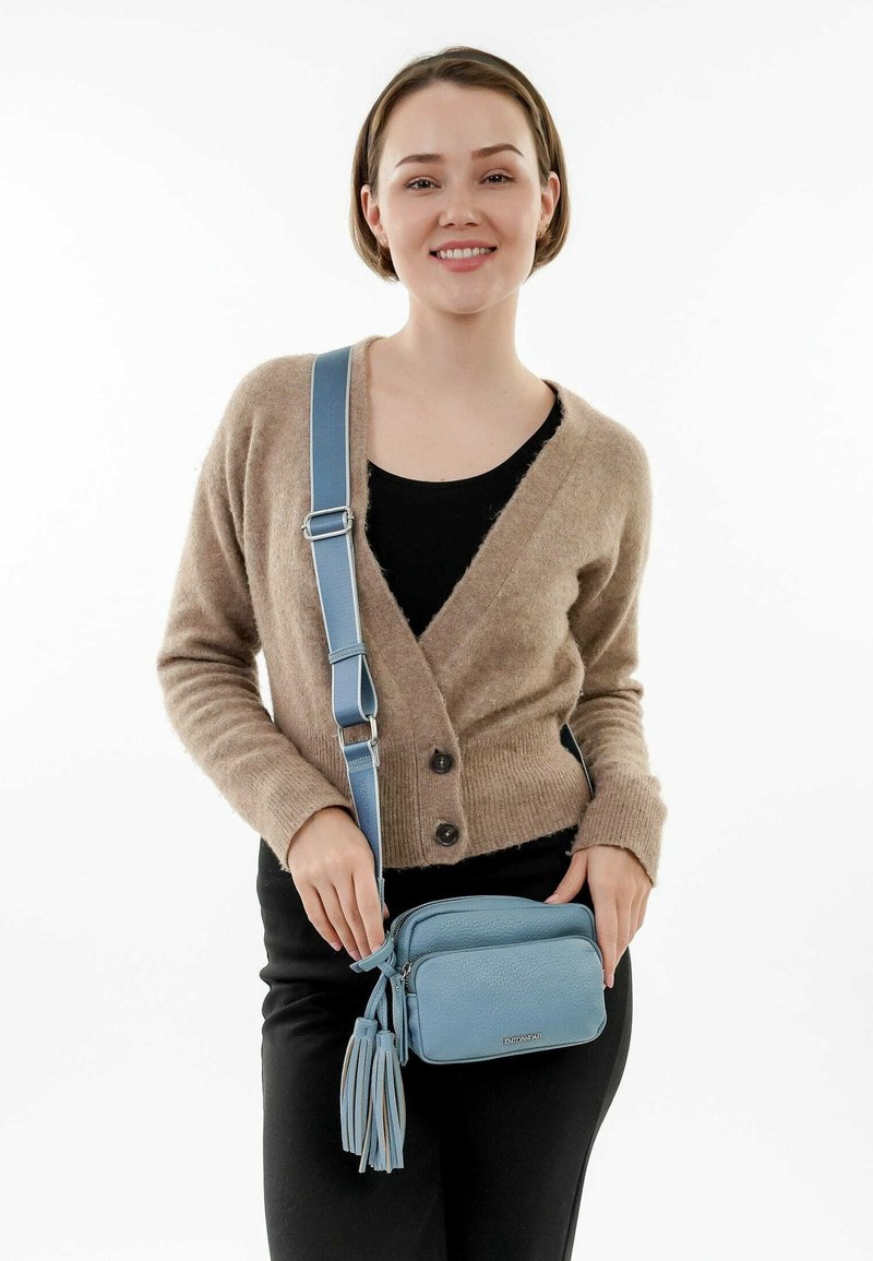 Emily & Noah BELLI - Olkalaukku - smokeblue/kivensininen - Zalando.fi