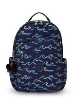 Kipling SEOUL - Tagesrucksack - fun ocean print/royal - Zalando.de