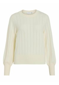 VILA LANGEN ÄRMELN - Jumper - cloud dancer/off-white - Zalando