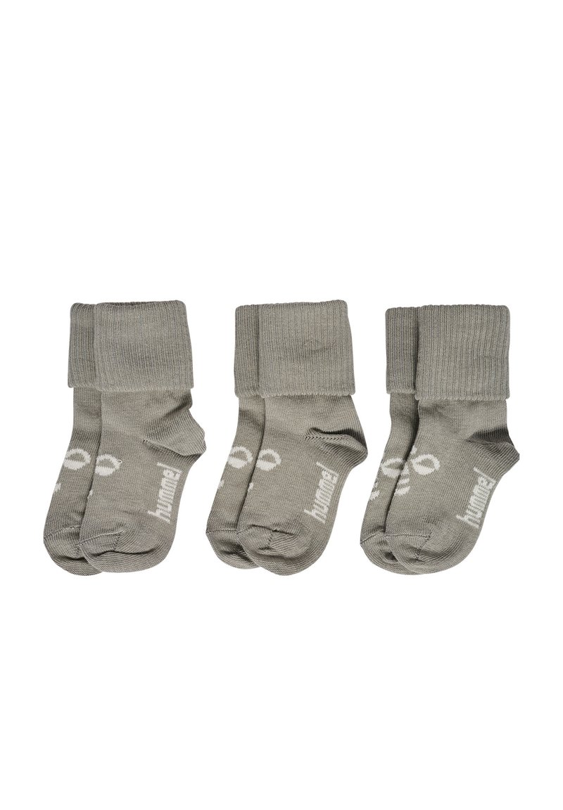 Hummel BEE 3-PACK - Socks - rock ridge/taupe - Zalando
