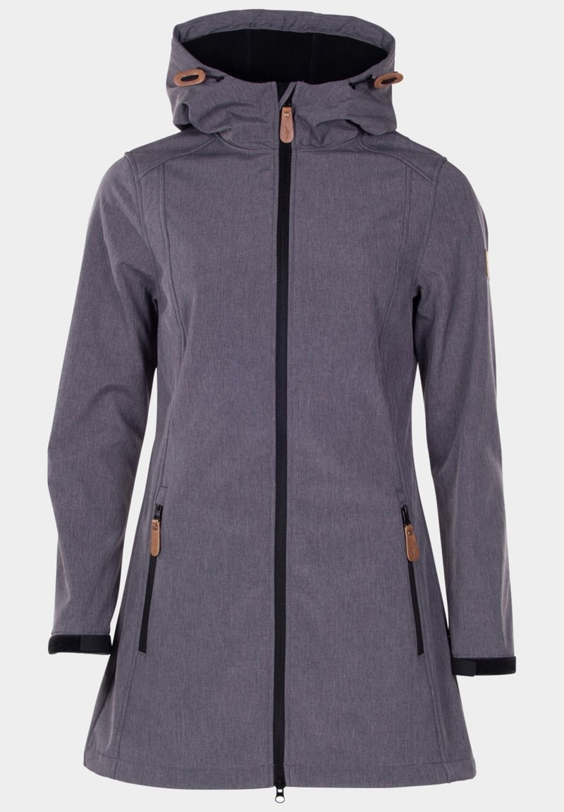 Swedemount SOFTSHELL COAT W - Softshelljacka - lt grey melange ...