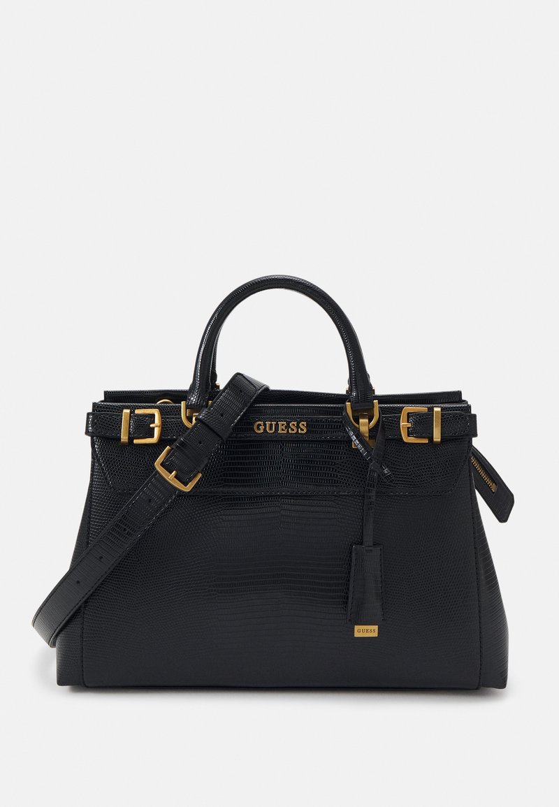 Guess SESTRI LUXURY SATCHEL - Håndveske - black/svart - Zalando.no
