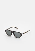 Michael Kors ZURICH - Ochelari de soare - black grey gradient tortoise ...