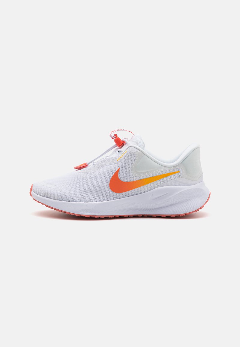 Nike Performance REVOLUTION 7 EASYON - Road running shoes - white/magic ...
