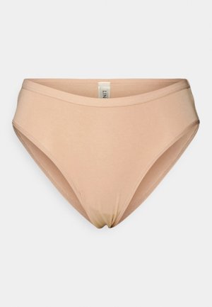 Organic Basics INVISIBLE BRIEF SEAMLESS BARE - Slip - hazelnut/beige ...