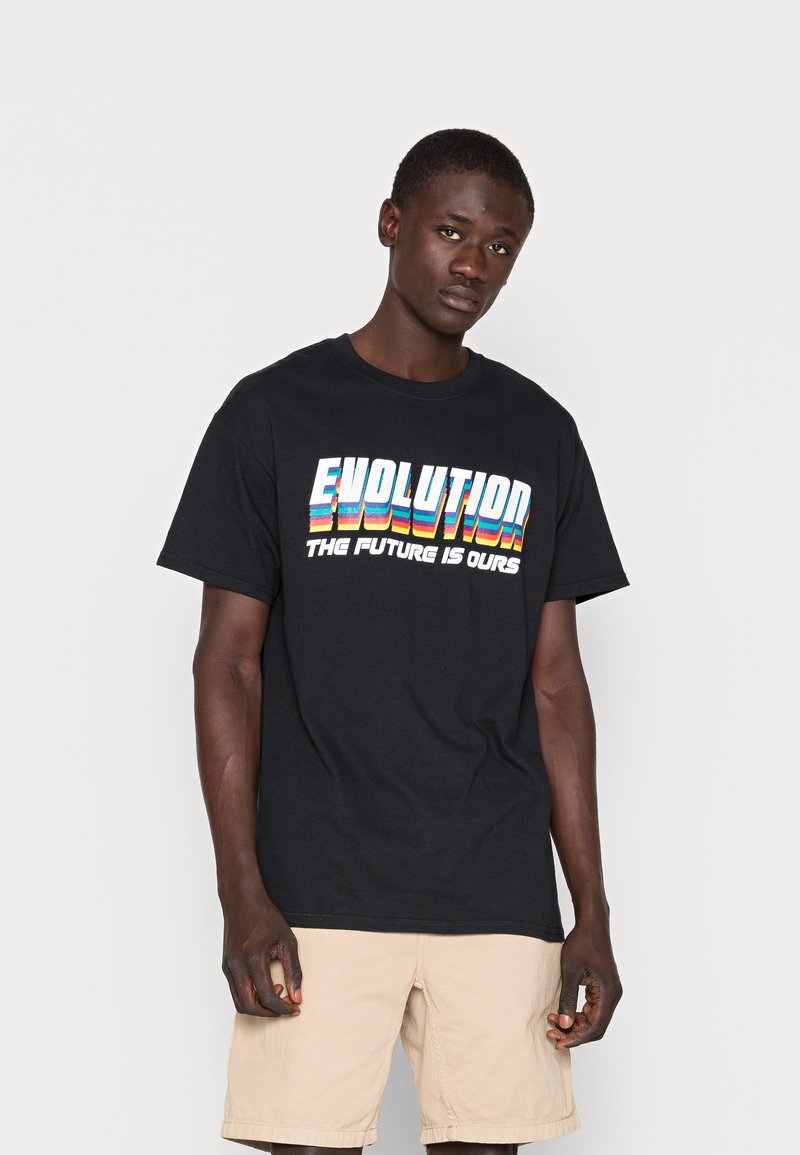 Endless Nights EVOLUTION TEE UNISEX - T-Shirt print - black/schwarz ...
