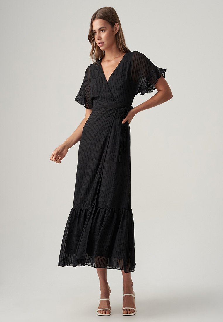 THE FATED LELA WRAP - Day dress - black - Zalando.ie