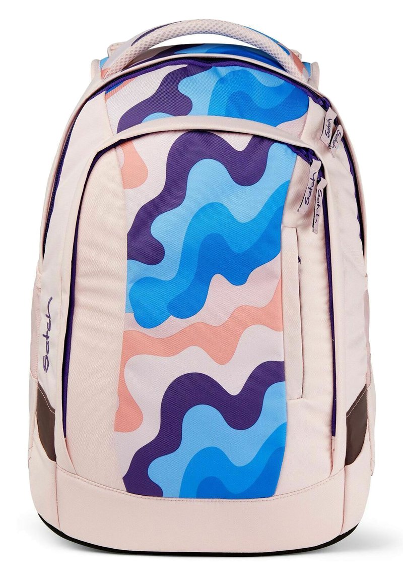 Satch SLEEK - School bag - candy clouds/pink - Zalando.de