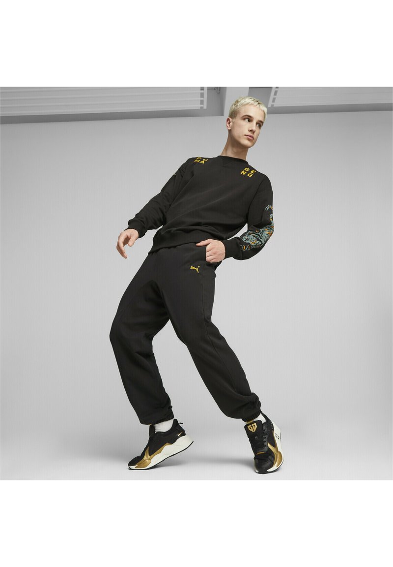 Puma GEN G RS-X ESPORTS - Sneakers - black gold/sort - Zalando.dk