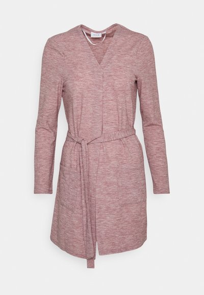 Kaffe KAKARINA AMBER - Vapaa-ajan mekko - black and brown animal print ...